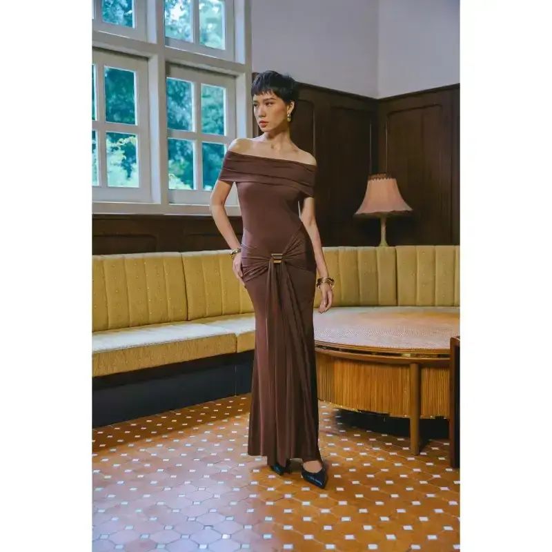 Jual Anain - Ceylon Dress Brown Di Seller Anain Flagship Store - Anain ...