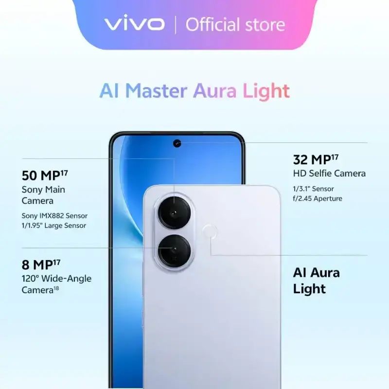 Jual [new Launch] vivo V60 Lite 4g (8/256) 50mp Sony Camera, 6500 Mah ...