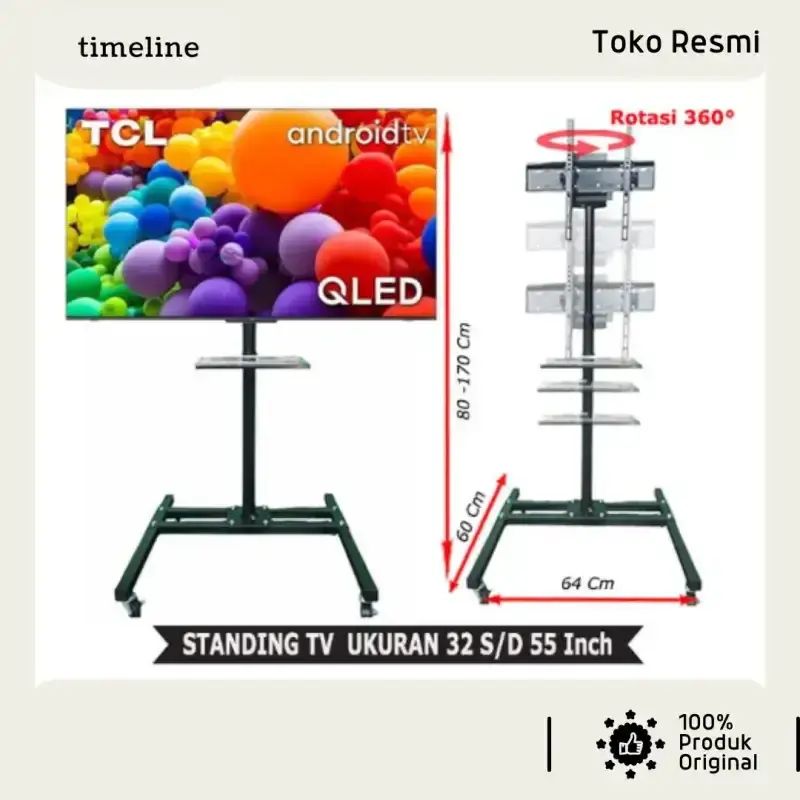 Tv 60 Inch Stand Bracket Garansi Resmi Indonesia 🏷️ Harga Murah April 2026