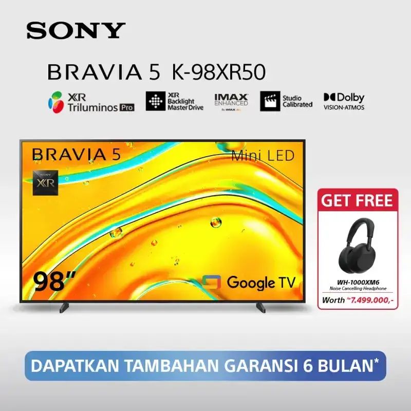 Promo Sony | Bravia 5 98 Inch Tv | Mini Oled | 4k Ultra Hd | Hdr ...