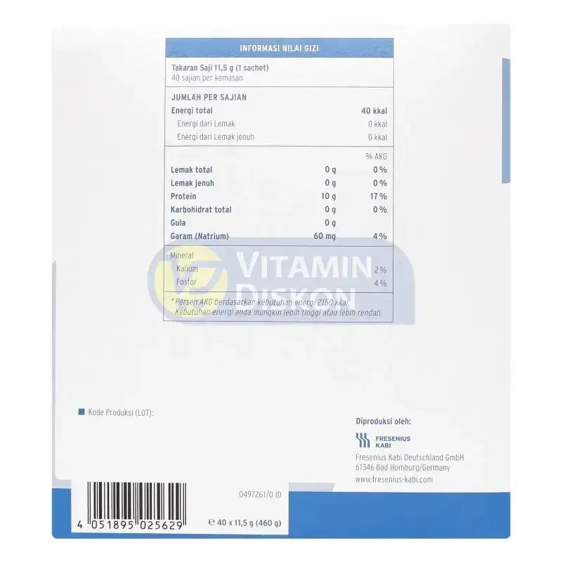 Promo Fresactive Essential Protein Box Isi 40 Sachet | Susu Protein ...