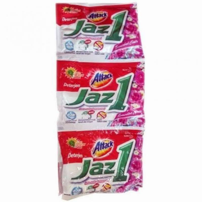 Jual Attack Jazz Jaz 1 Sachet Detergen Deterjen Detergent Bubuk Renceng ...