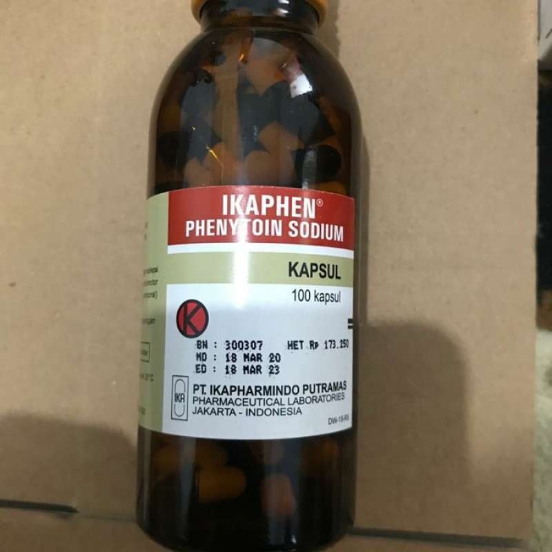 Promo Ikaphen Phenytoin Sodium Obat Kejang Epilepsi Saraf - Per Botol ...