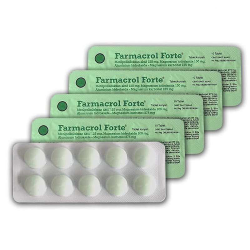 Promo Farmacrol Forte Tablet Obat Pencernaan Original Diskon 4% Di ...