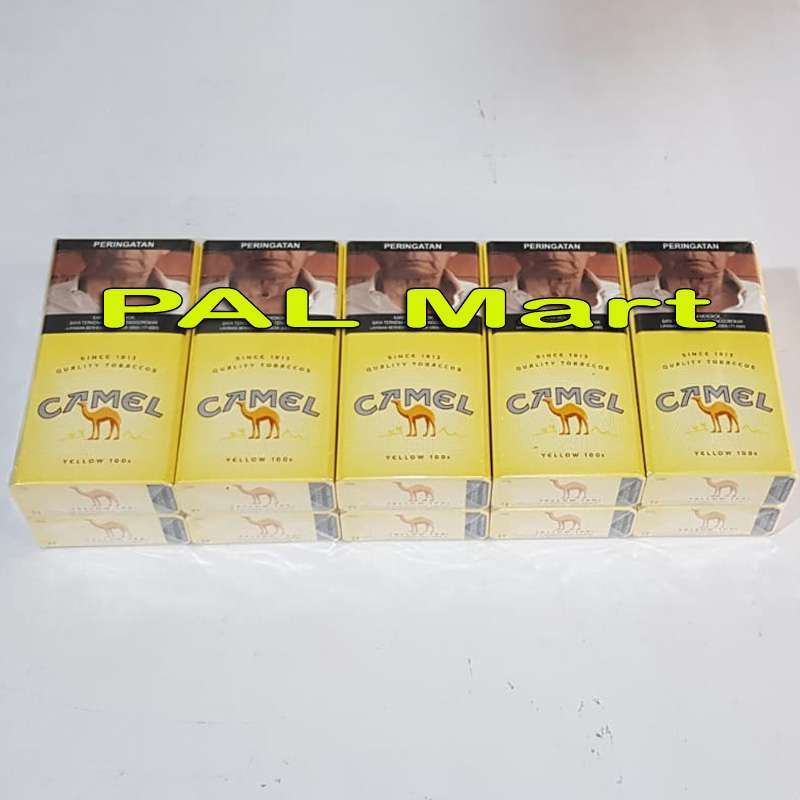 Jual Rokok Camel Yellow / Kuning 20 Batang [1 Slof / 10 Bungkus] Di ...