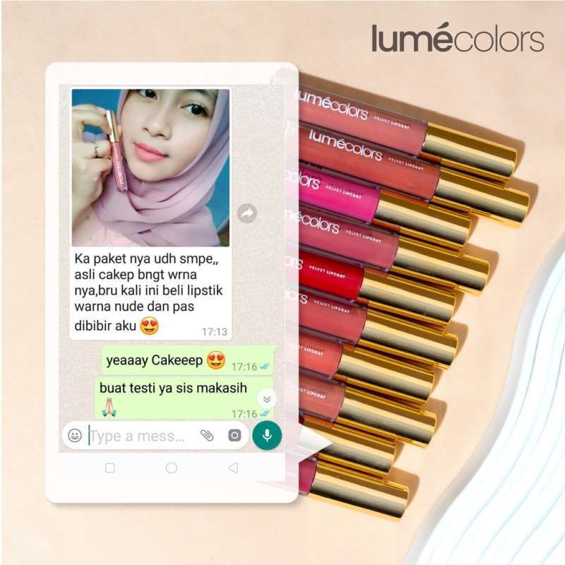 Jual Lumecolors Velvet Lipcoat 3ml Available in 10 Colors - Chocolate Trip di Seller LumeColors ...
