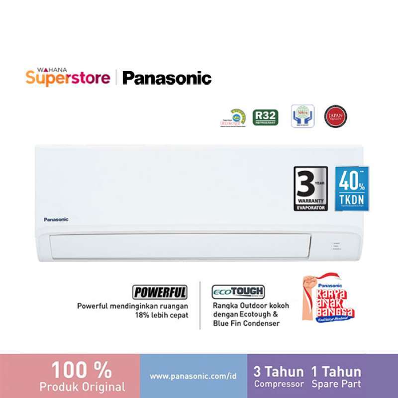 Promo Panasonic Ac Split Standard 1pk - Cs/cu Yn9wkj Diskon 8% Di Seller Wahana Super Official ...
