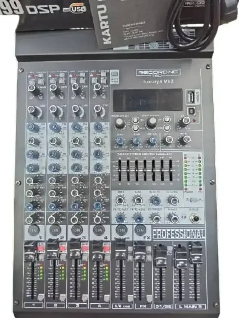 Jual Recording Tech Luxury 4 Mk2 Mixing Console Mixer Di Seller Super ...