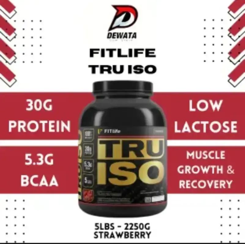 Jual Fitlife Tru Iso Wpi 5lbs 2250g High-quality Isolate Protein For ...