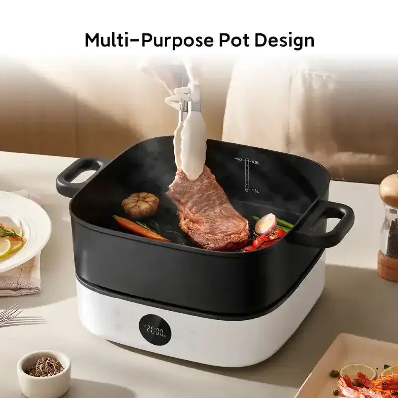 Promo Xiaomi Multifunctnional Hot Pot Cooker 6l | Perfect 6l Family ...