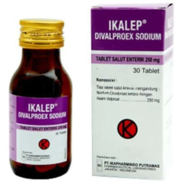 Promo IKALEP Tablet Divalproex Sodium Valproic acid 250 Mg (30 Tablet ...