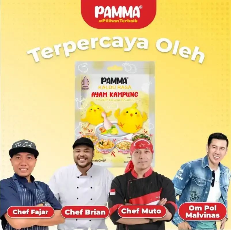 Promo Pamma Bumbu Kaldu Rasa Ayam Kampung [80 G] Diskon 18% Di Seller ...