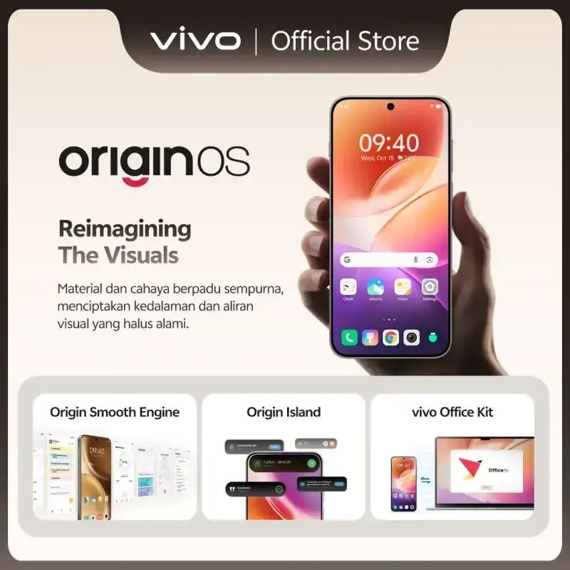 Jual vivo X300 Pro (16/512) - 200 Mp Zeiss Apo Telephoto Camera, 4k 120 ...