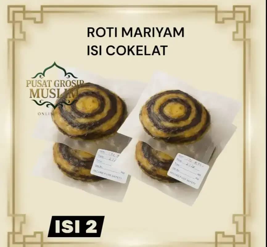 Jual (2 Pcs) Roti Cane Original / Roti Canai / Roti Maryam Frozen Rasa ...