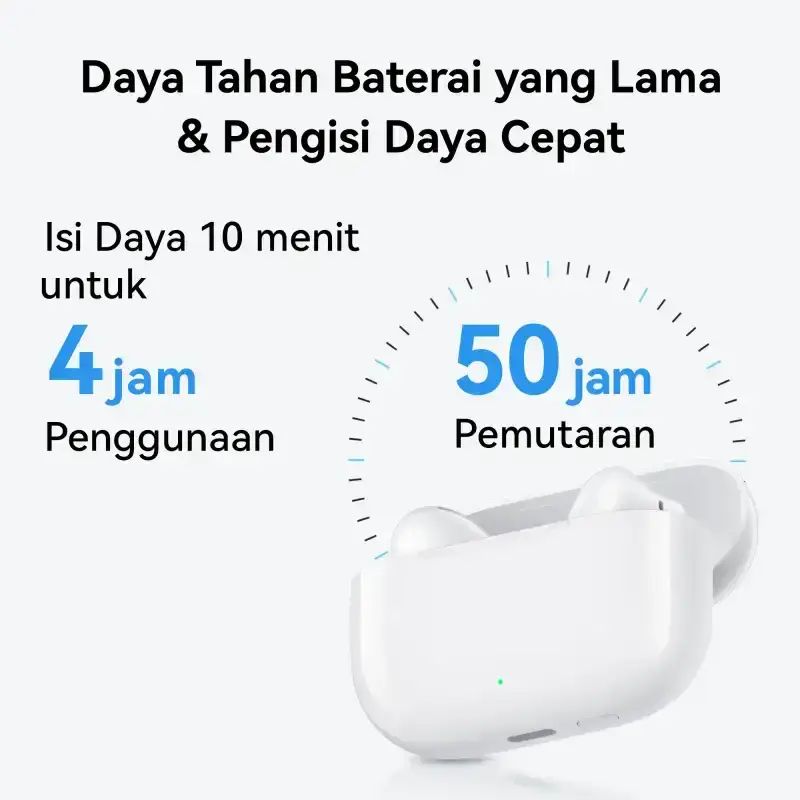 Promo HUAWEI Freebuds SE 4 Anc Tws L Up To 50db L 10mm Dynamic Driver ...
