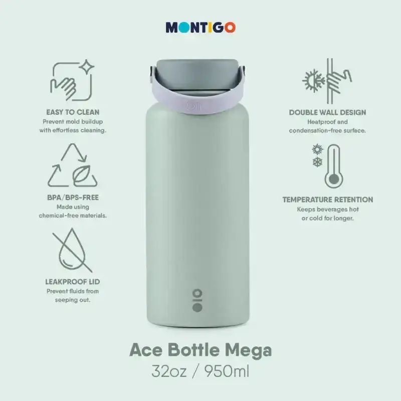 Promo Montigo | Tumbler Scandi Collection Ace Bottle Mega 32oz - 950ml ...