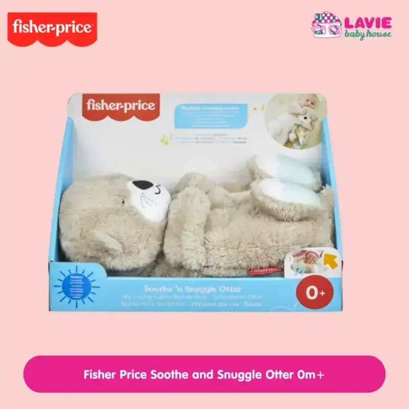 Jual Fisher Price Soothe Snuggle Otter 🏷️ Original Terbaru, Terlengkap ...