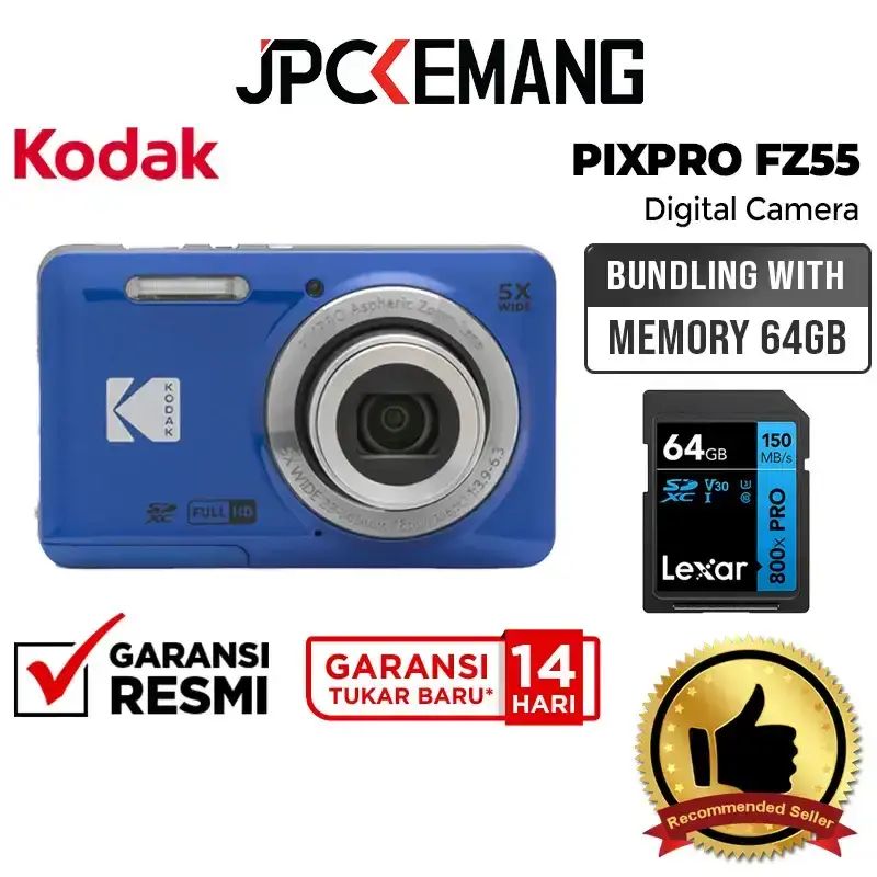 Promo Jpc Kemang Kodak Pixpro Fz55 Compact Digital Camera Pocket Kodak ...