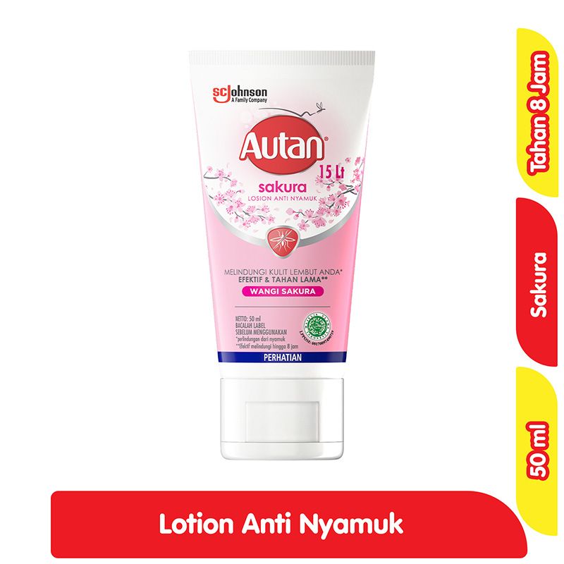 Jual Autan Lotion Anti Nyamuk Sakura 50 Ml Di Seller Alfamart Flagship ...