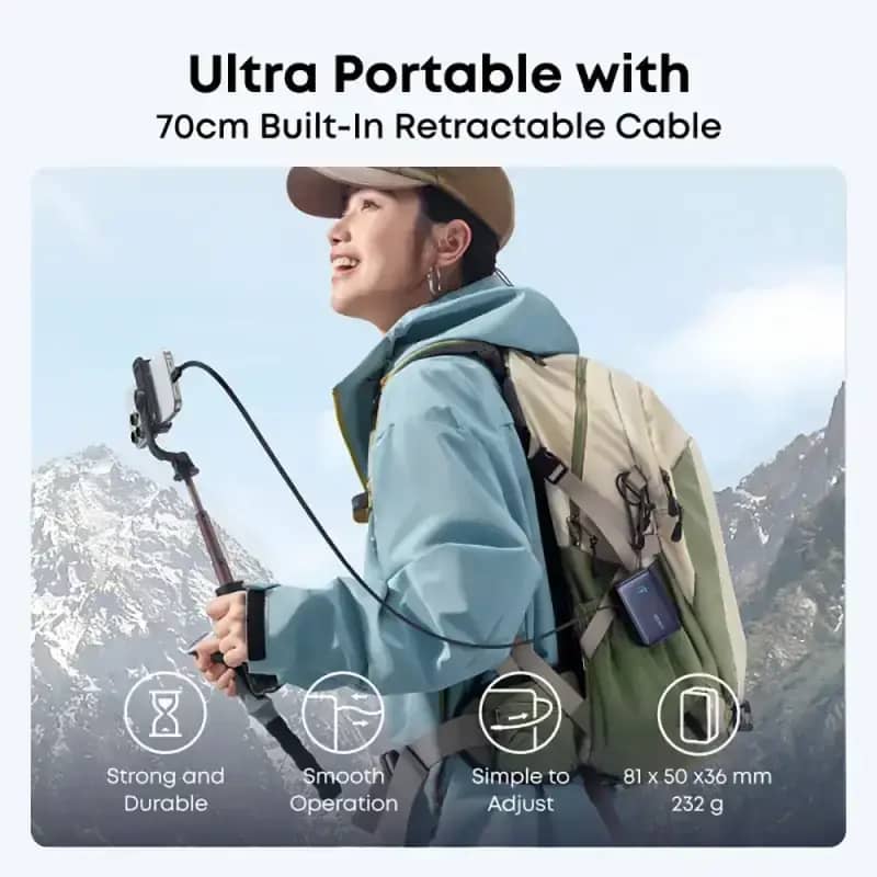 Promo Anker Nano Portable Power Bank Intelligent Display 10,000mah 3 ...