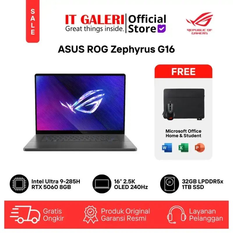Asus Zephyrus 🔥 - Terlengkap & Harga Terbaru Mei 2026