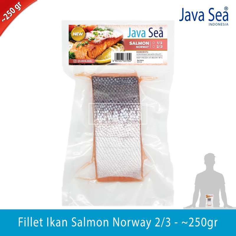 Promo Fillet Ikan Salmon Atlantic / Norway 2/3 Pack 200-300gr Import Halal Diskon 14% Di Seller ...