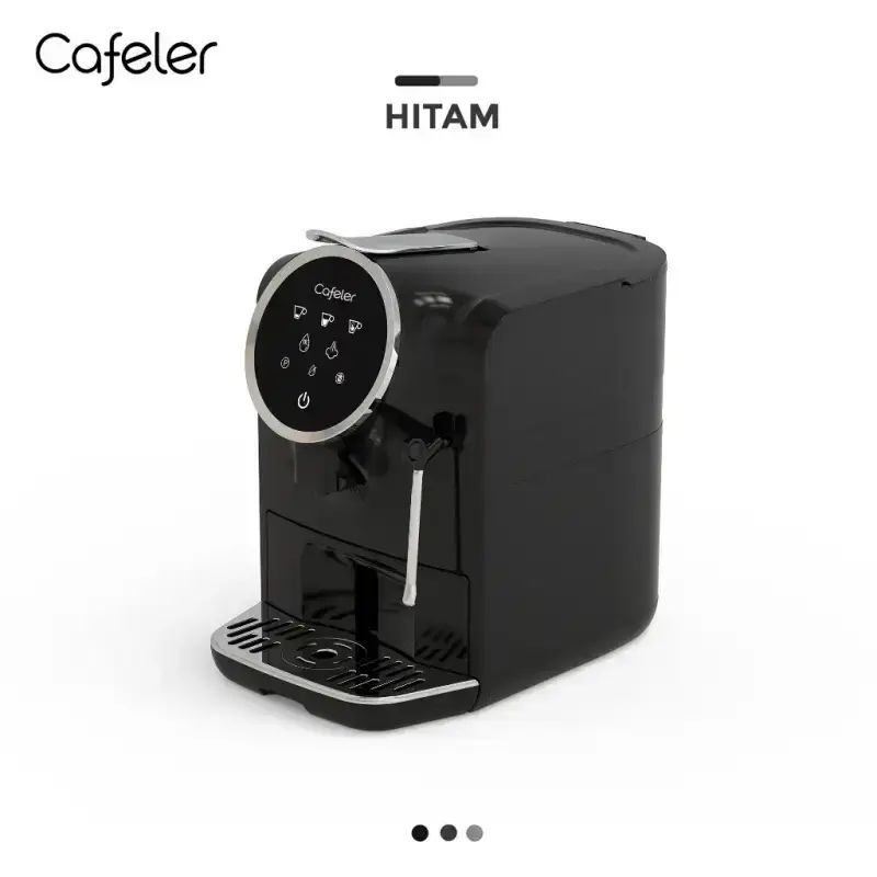 Promo Cafeler Mesin Kopi Kapsul 2 Thermoblock + Milk Frother Steam Wand ...