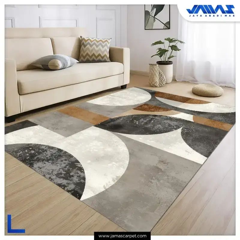 Jual Karpet Velvet Melody Heritage Ukuran140x190 Cm Tebal 23 Mm Anti ...