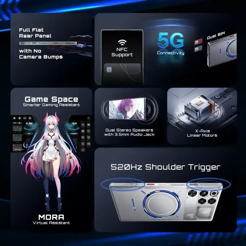 Promo [new Product] Handphone Gaming Redmagic 11 Pro 5g Snapdragon 8 ...