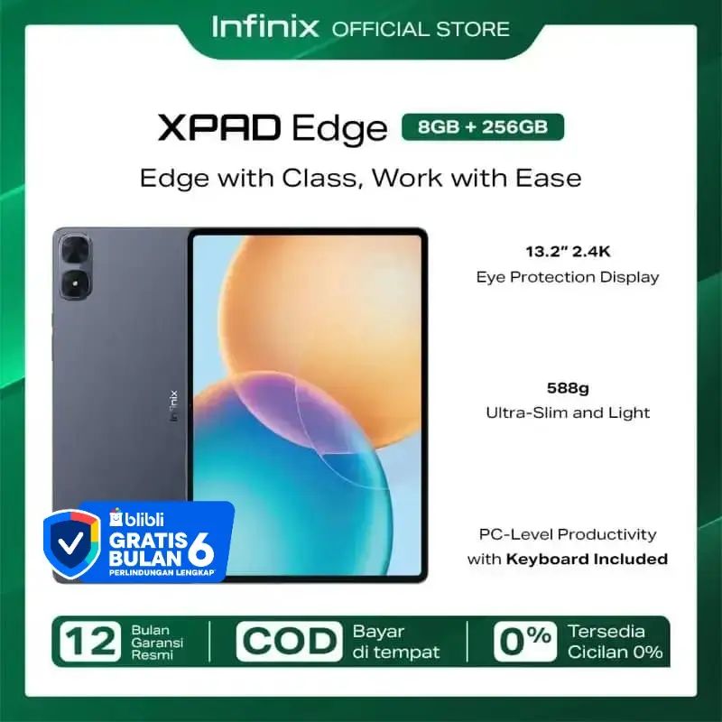 Infinix Xpad Edge 🔥 Harga & Spesifikasi Terbaru Juni 2026