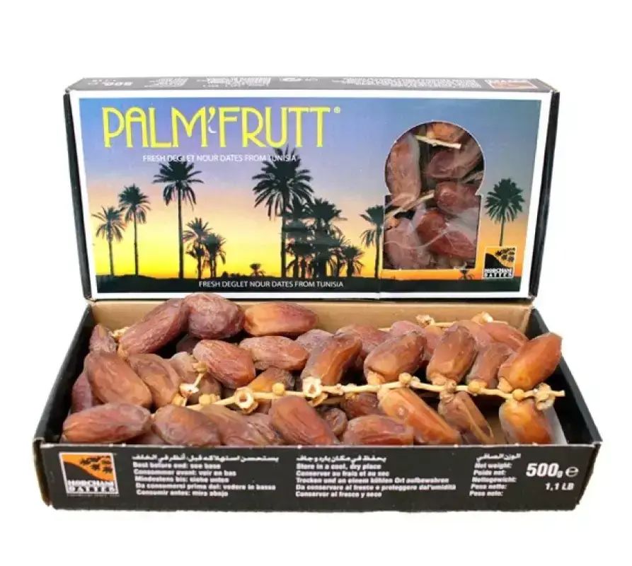 Promo Palm Frutt Kurma Tunisia Tangkai Box [500 G] Diskon 8% Di Seller ...