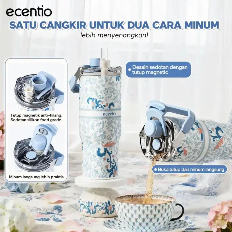 Jual Ecentio Thermos Tumbler 💯 Harga Murah & Kualitas Terbaik Maret 2026