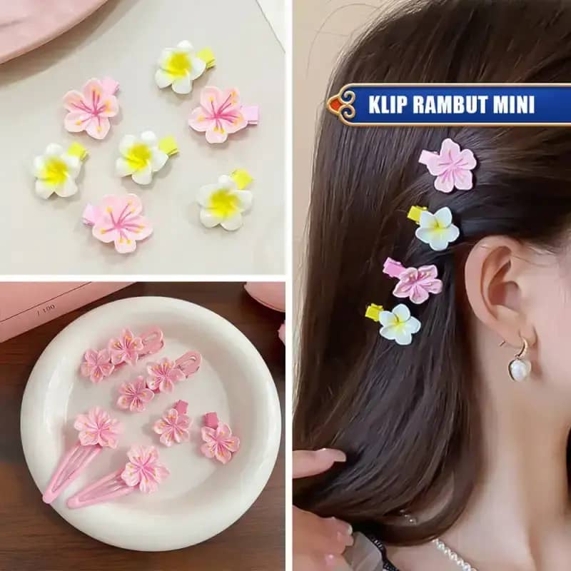 Jual Jepitan Rambut Bunga Kamboja 🏷️ Model Premium Original Terbaru ...