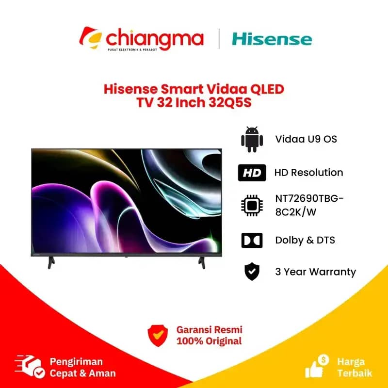 Smart Tv Hisense Garansi Resmi Indonesia 🔥 Harga Juni 2026
