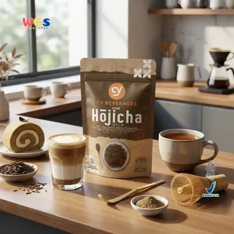 Jual Cy Beverages Pure Hojicha Powder 50g – Bubuk Teh Hojicha Panggang ...