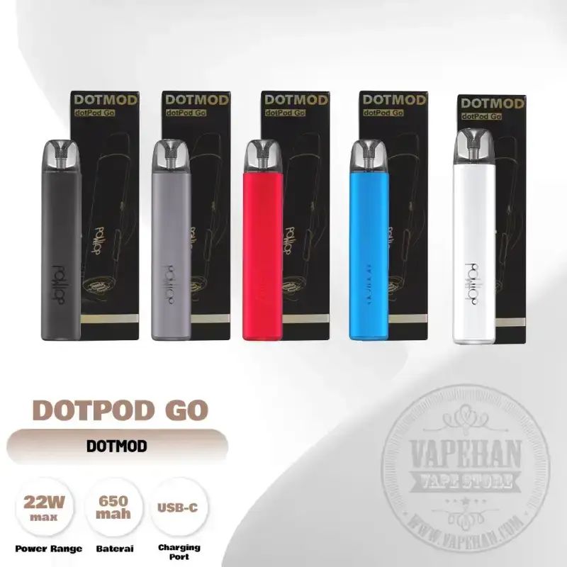 Jual Pod Vape Dotpod Go Kit Pod Only 22w 650mah Authentic By Dotmod Di ...