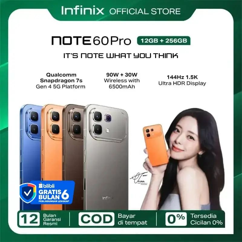 Infinix Note 50 Pro 🔥 - Terlengkap & Harga Terbaru Mei 2026