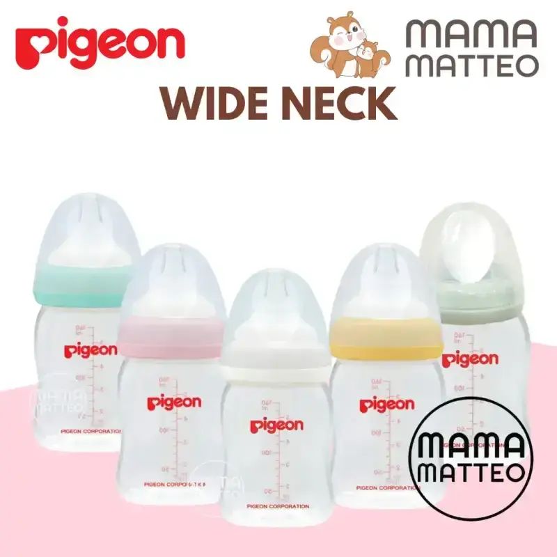 Jual Pigeon Botol Pp Wide Neck 160ml Seri 2 / Botol Susu Softouch ...