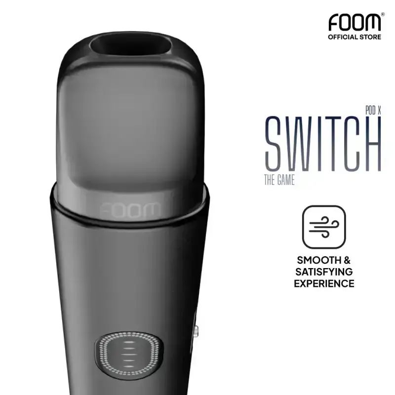 Jual [pre Order] Foom X Switch Black - Bundling Red Apple 15 Ml Di ...