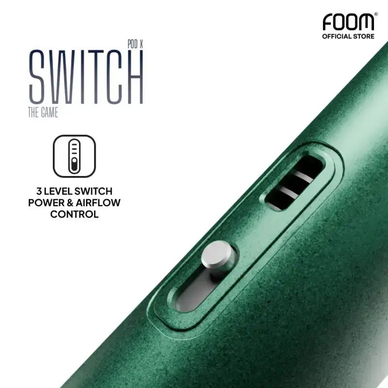 Jual Foom X Switch Green - Bundling Icy Honeydew 15 Ml Di Seller Foom ...