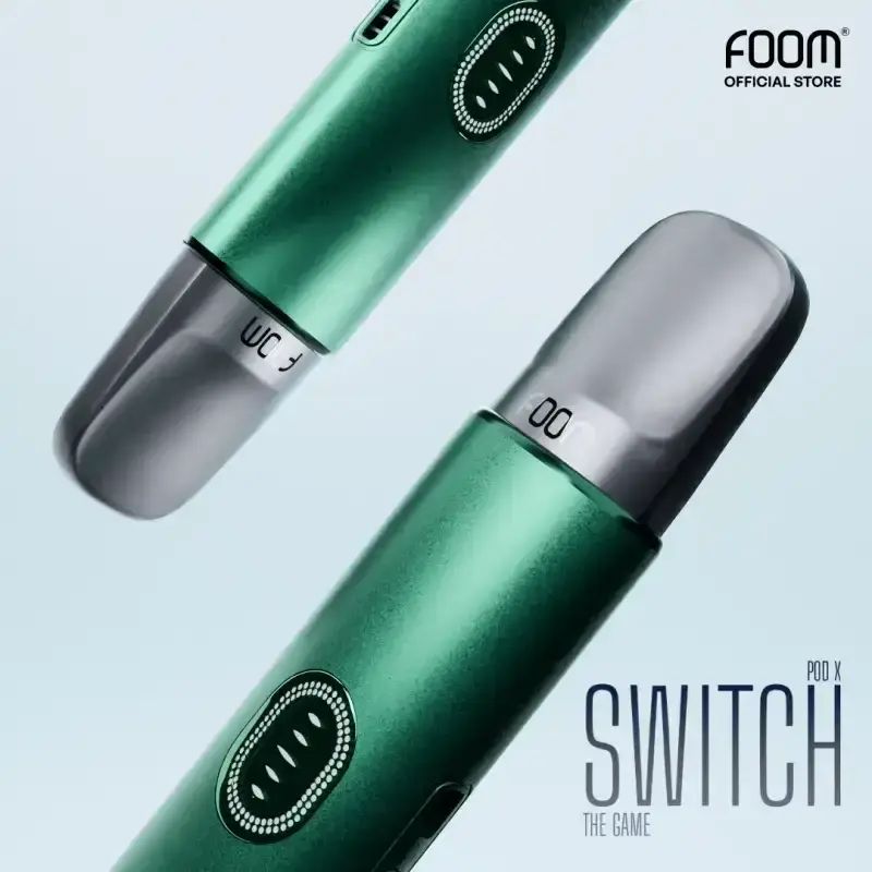 Jual Foom X Switch Green - Bundling Icy Honeydew 15 Ml Di Seller Foom ...