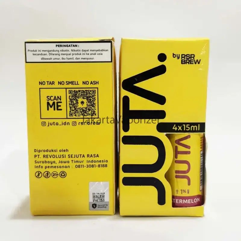 Jual Pack Juta Mild Watermelon Salt 15mlx4pcs 1% By Rsr Di Seller ...