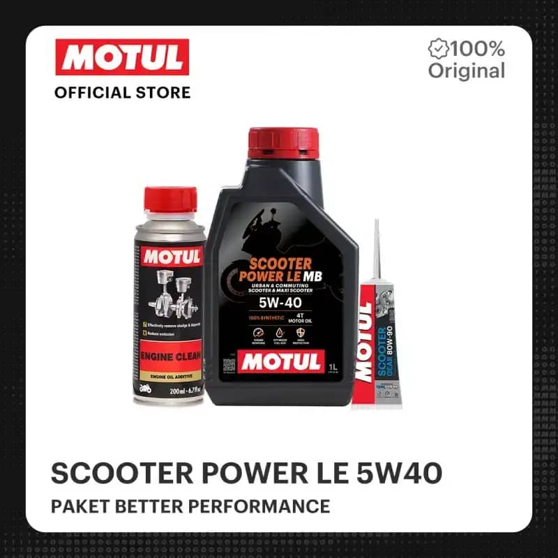 Harga Motul Scooter Power Le 10 W 💯 Terbaru, Spesifikasi, & Kredit Juni ...