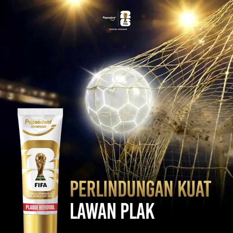 Jual [limited Edition] Pepsodent Toothpaste Best Defender - Fifa World ...