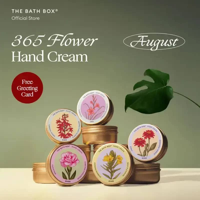 Promo [august] The Bath Box - 365 Flower Hand Cream (hadiah, Ulang ...