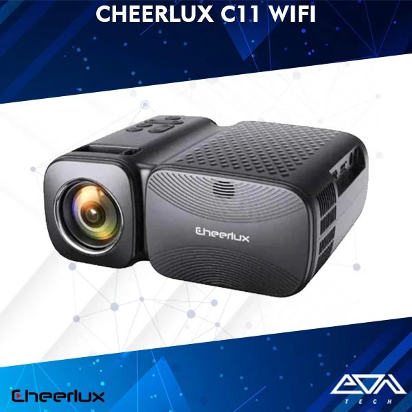 Jual Cheerlux C11 Wifi Proyektor (2000 Lumens/3.5mm Audio/av/hdmi/usb ...