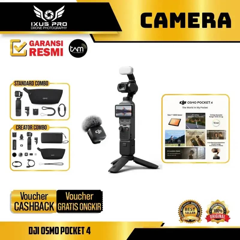 Daftar Harga Dji Osmo Pocket 2 💯 Original & Spesifikasi Lengkap Mei 2026