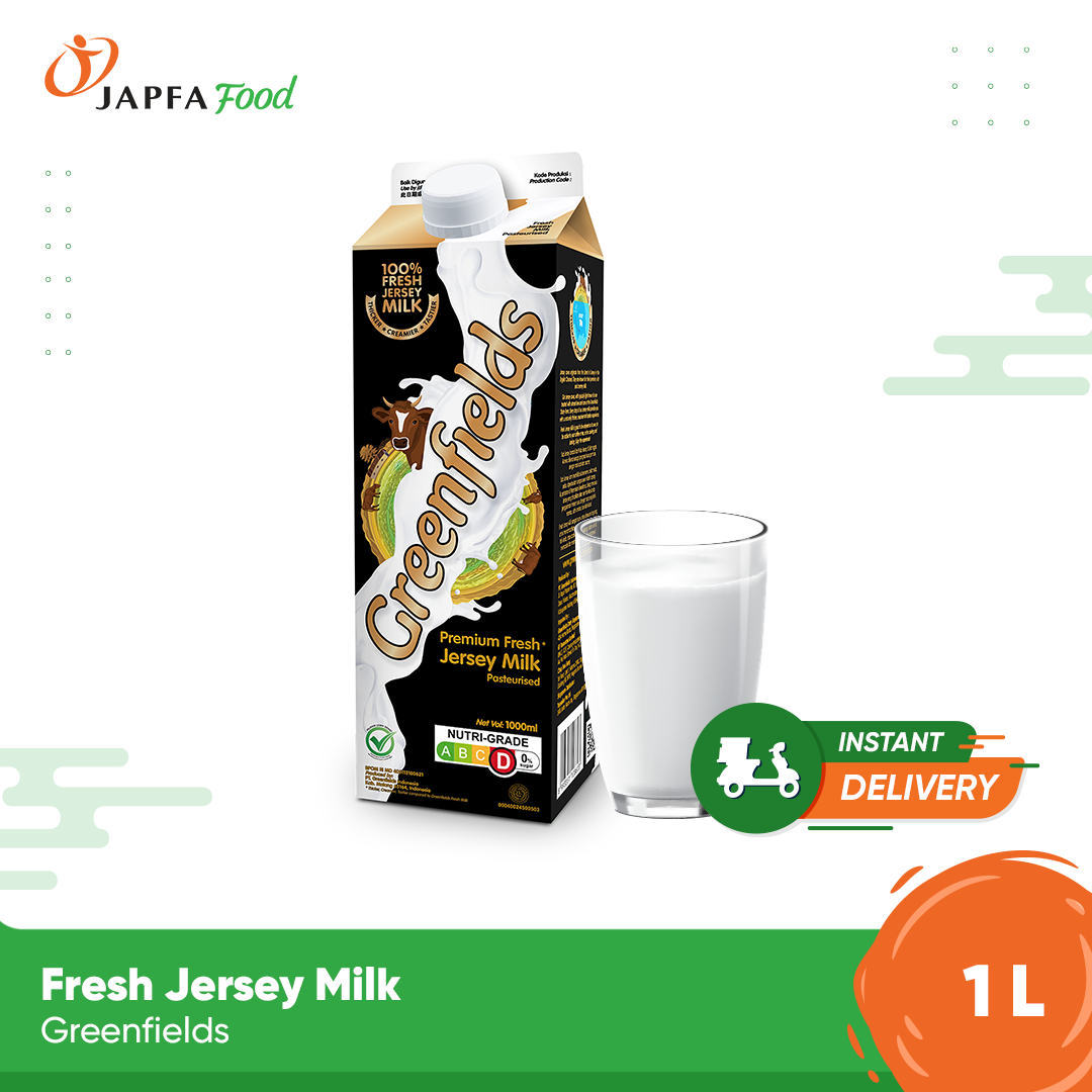 Promo Greenfields Premium Fresh Jersey Milk 1 L - 100% Fresh Milk dari ...