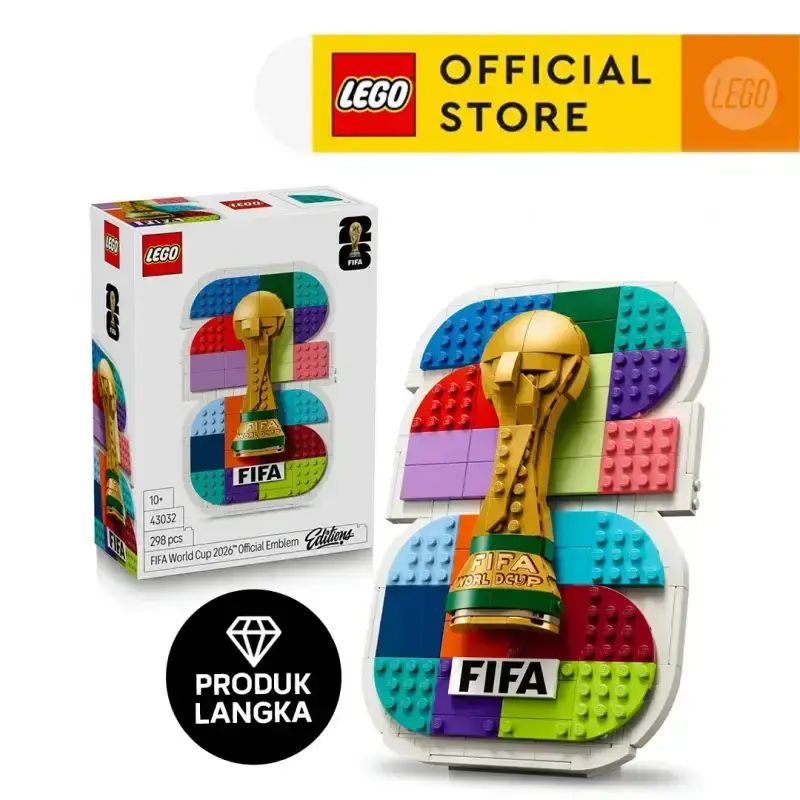 Jual LEGO Editions Football 43032 Fifa World Cup 2026 Official Emblem ...