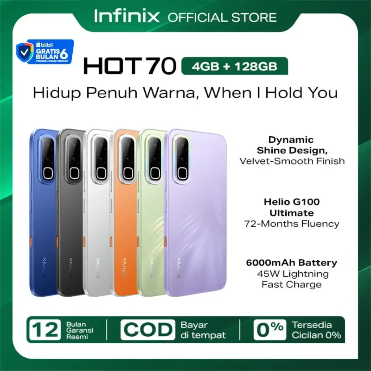 Hot 50 8 128 🔥 Harga & Spesifikasi Terbaru Mei 2026
